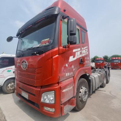 China Diesel Jiefang Jh6p 460HP Euro 5 Manual Tractor with Double Drive Ca12tax230 Gearbox for sale