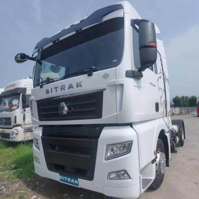 China Driver Seat Air Suspension Seat Heavy Duty CNG Tractor for Semi Trailer Towing at US for sale