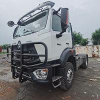 China 6×4 Drive Wheel Sinotruk Heavy Duty Tractor with Air Suspension Seat and 600L Fuel Tank for sale