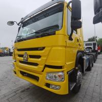 China Economical Truck Tractor HOWO 371HOWO Diesel Tractor with 1000L Fuel Tank ZZ4257N3247E1H for sale