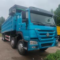 China Tubeless Tire Design Newly Used HOWO 371HP Transport Dump Truck with Diesel Truck Head for sale