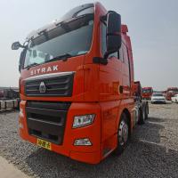 China 6×4 480HP Tractor Truck for Towing Semi Trailer Air Suspension Seat 6.5x2.5x4m Size for sale