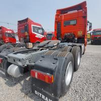 China Customization 480HP Heavy Duty Truck with Tubeless Tire Design and Air Suspension Seat for sale