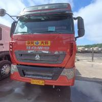 China Heavy Duty Tractor Truck for Towing Semi Trailer 400L Fuel Tank Manual Transmission Type for sale