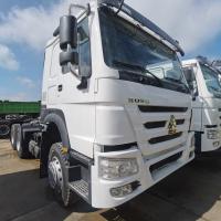 China Hydraulic Steering and 600L Fuel Tank The Perfect Combination for HOWO Tractor Trailer for sale