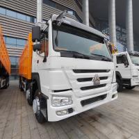 China Euro2 Sinotruk HOWO 375HP 8*4 Dump Truck Front Lifting Style with ＞8L Engine Capacity for sale