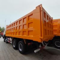 China Powerful 8x4 Dump Truck with Hydraulic Steering and 371HP-375HP Euro2 Diesel Engine for sale