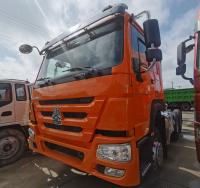 China 600L Fuel Tank and Air Suspension Seat Diesel Tractor Truck for Towing Semi Trailer for sale