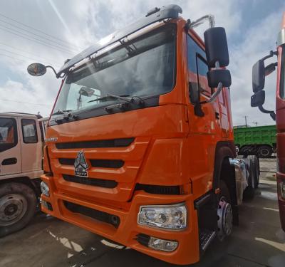 China 600L Fuel Tank and Air Suspension Seat Diesel Tractor Truck for Towing Semi Trailer for sale