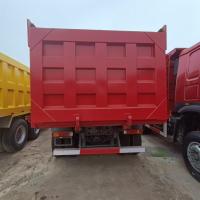 China Heavy-Duty Hauler Sinotruck Dump Truck with Carbon Steel Cargo Box and Tyres Vehicle for sale