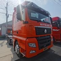 China 480HP Sinotruck Tractor Truck for Towing Semi Trailer Air Suspension Seat Included for sale
