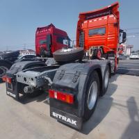 China Fuel- Sinotruck Tractor Used Truck for Cargo Transport 6.5x2.5x4m 400L Fuel Tank for sale