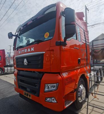 China Air Suspension Seat 480HP Sinotruck Used Truck for Towing Semi Trailer 6.5x2.5x4m for sale