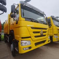 China Carbon Steel Cargo Box Versatile Dump Truck with 351-450hp Sinotruk Chassis and Tyres for sale