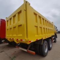 China Carbon Steel Cargo Box Heavy-Duty Dump Truck with Tyres and Hydraulic Assistance for sale