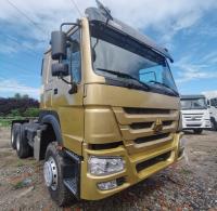 China 400L Fuel Tank Manual Transmission HOWO Tractor Truck for Heavy Duty Towing Best Deal for sale
