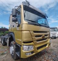 China Used HOWO Tractor Truck with 1000L Fuel Tank Euro2/Euro3/Euro4 Emission Standard Towing for sale