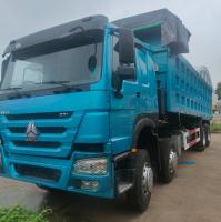 China 8X4 HOWO All-Terrain Dump Truck with Engine Capacity＞8L and Enhanced Safety Features for sale