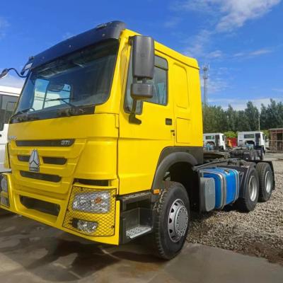 China HOWO 371HP 6X4 Tractor Used Freight Truck with Engine Capacity＞8L and Customized Design for sale
