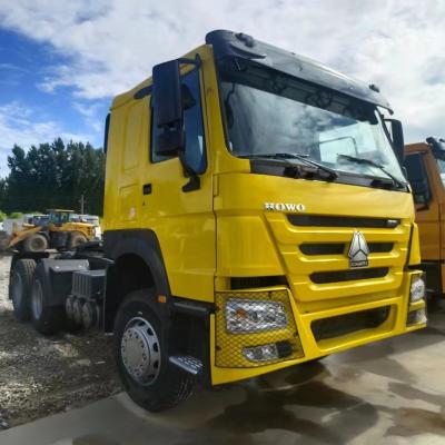 China Heavy-Duty Truck HOWO 371HP Tractor and Second-Hand Freight Truck with Shipping Cost for sale