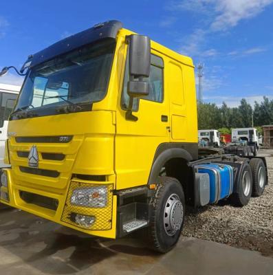 China 6 Months After-sales Service Used HOWO 371HP Tractor Heavy-Duty Truck for Transport for sale