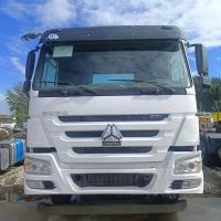 China 6X4 HOWO 371HP Used Sitrak Towing Semi Trailer Tractor Head with Air Suspension Seat for sale