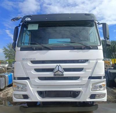 China ZZ4257N3247E1H Second Hand Transport Tractor Truck 371HP6/4 with 30-Day Return Refunds for sale