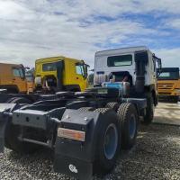 China ZZ4257N3247E1H Second Hand Transport Tractor Truck 371HP6/4 with 30-Day Return Refunds for sale