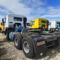 China ZZ4257N3247E1H Second Hand Transport Tractor Truck 371HP6/4 with 30-Day Return Refunds for sale