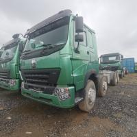 China 11L Displacement White Truck with Hydraulic Braking System and 400-600L Fuel Tank for sale
