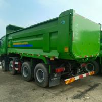 China 8X4 Foton Ouman Dump Truck for Mining Transportation Hyva Front Lift Installed for sale