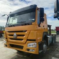 China Powerful 2024 HOWO Diesel Truck Head with Air Suspension Driver Seat The Ideal Choice for sale