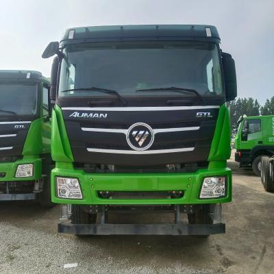 China Carbon Steel Cargo Box Ouman 6X4 8X4 10/12 Wheel Dump Truck for Mining Transportation for sale