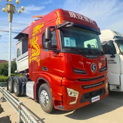 China Delong X6000 6X4 Tractor Truck with Heavy Diesel Engine and 400L Air Suspension Seat for sale