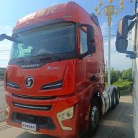 China Delong X6000 6X4 Diesel Tractor Truck with 1000L Fuel Tank and ECE Tire Certification for sale