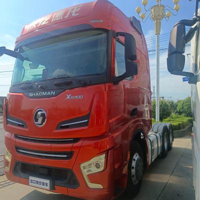 China Delong X6000 Heavy Diesel Tractor Truck with 1000L Air Suspension Seat and 6 Months for sale