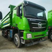 China 31-40t Load Capacity Foton Dump Truck with 12 Wheels and Air Suspension Driver Seat for sale