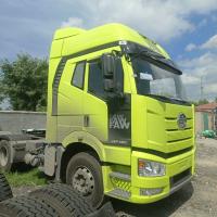 China ZZ4257N3247E1H 6.8x2.5x3.8m FAW Jiefang J6p420HP Diesel 6X4 Tractor Transport Vehicle for sale