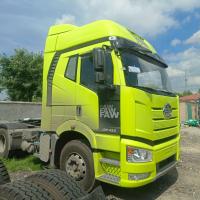China ZZ4257N3247E1H 1000L Fuel Tank Diesel Tractor Truck J6p420HP with Advanced Technology for sale