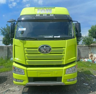 China 31-40t Load Capacity FAW Jiefang J6p420HP Diesel 6X4 Tractor with Air Suspension Seat for sale