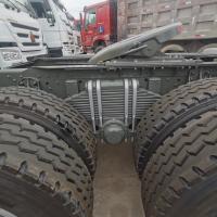 China Hydraulic Steering Used HOWO Tractor Truck 600L Fuel Tank for Towing for sale