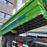 China Euro 5 Heavy-Duty HOWO Mining Dump Truck with Hyva Lift and 8X4 Carbon Steel Cargo Box for sale