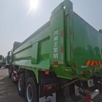 China Foton 8X4 Used Dump Truck with Air Suspension Seat Auman Dump Lorry Heavy Duty Work for sale