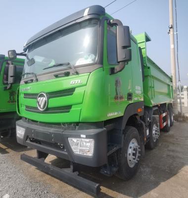 China Heavy Duty Foton Truck with Air Suspension and 1000L Fuel Tank Used Dump Truck Type for sale