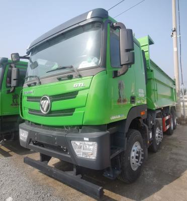 China Heavy Duty Foton 6X4 Used Dump Truck with Air Suspension Seat and 351-450hp Horsepower for sale
