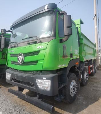 China Manual Transmission Type Auman Tractor Truck with Air Suspension Used Dump Truck Model for sale