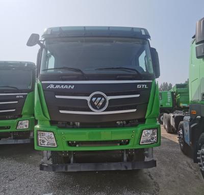 China 8X4 Drive Wheel Foton Used Dump Truck with Air Suspension Seat and GCC Certification for sale