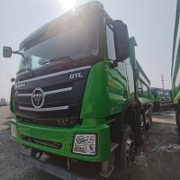 China 8X4 Drive Wheel Foton Used Dump Truck with Air Suspension Seat and GCC Certification for sale