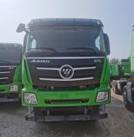 China Carbon Steel Cargo Box Material Heavy Truck Tipper Used Dump Truck with 600L Fuel Tank for sale