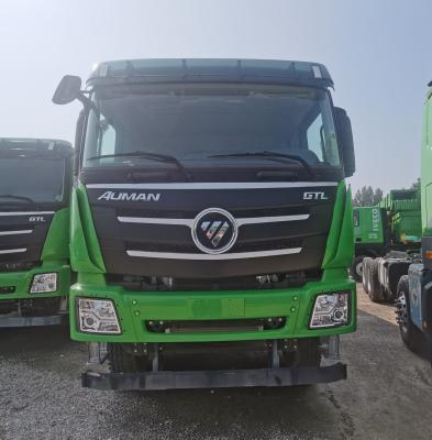 China Carbon Steel Cargo Box Material Heavy Truck Tipper Used Dump Truck with 600L Fuel Tank for sale